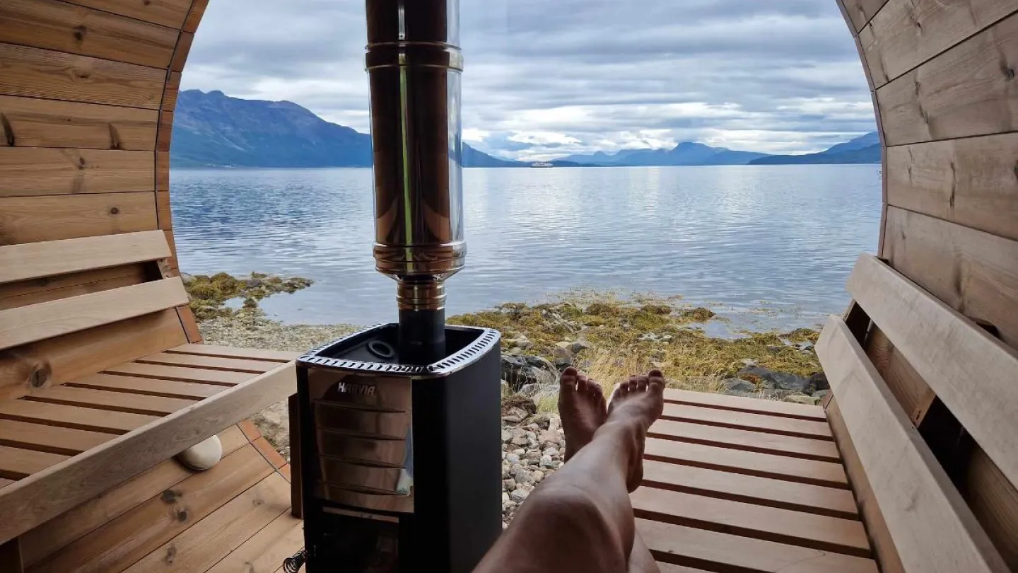 Ice bathing and Sauna & lunch at the farm | Visit Tromso | Norway