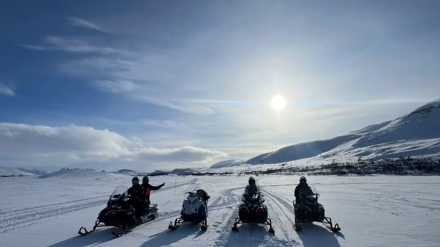 Snowmobile Expedition in the Skibotn Valley | Visit Tromso | Norway